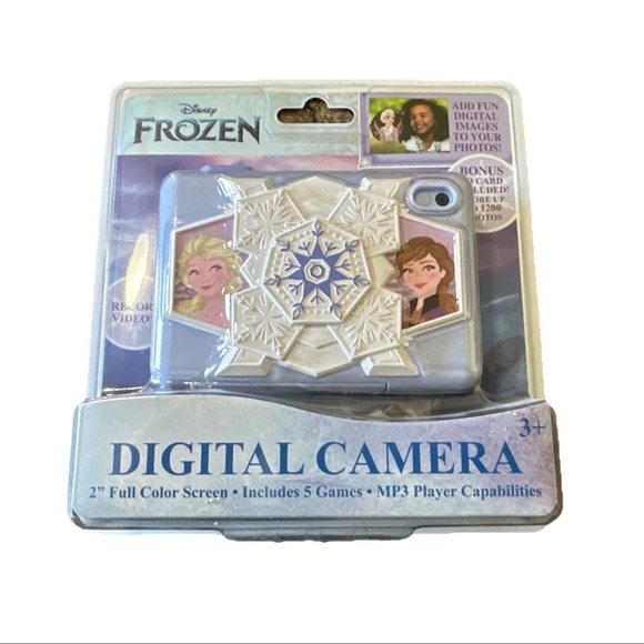 Disney | Toys | Disney Frozen Blue Digital Camera | Poshmark